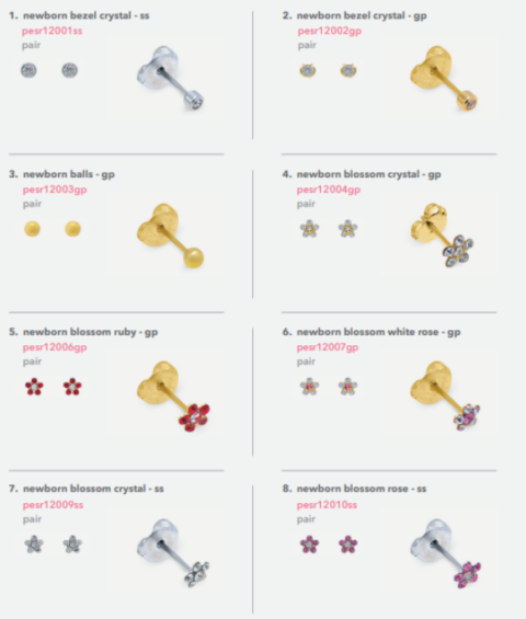 Rekomendasi Tempat Tindik Telinga Bayi